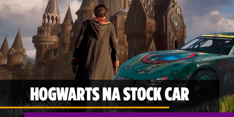 Hogwarts Legacy dentro da Stock Car - Corujão Games
